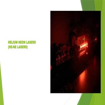 HELIUM NEON LASERS Course Patent PPT.pptx
