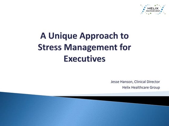 Stress Management: Causes and Solutions! | PPTX