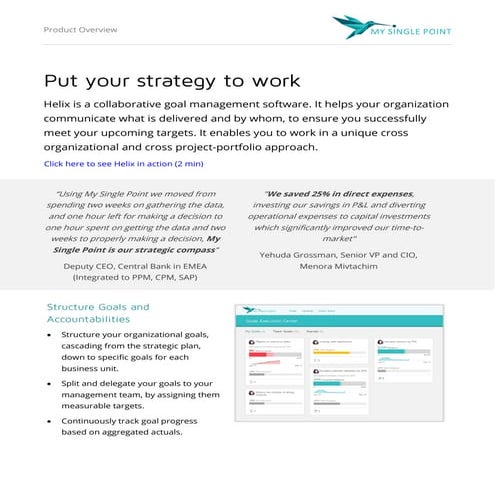 Helix product overview | PDF