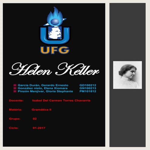 Helen Keller Biografia | PDF