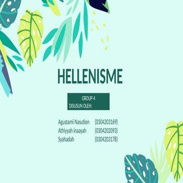 The Material About Hellenisme kel-4.pptx