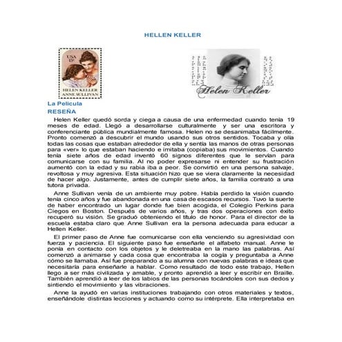 Hellen keller | DOCX