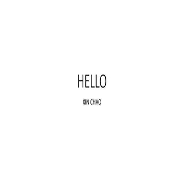 Hello | PPTX