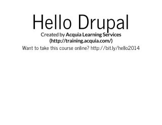 Theming Drupal Menus | PPT