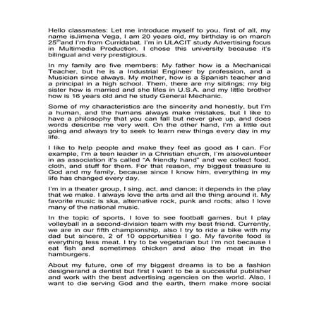 Hello classmates | PDF