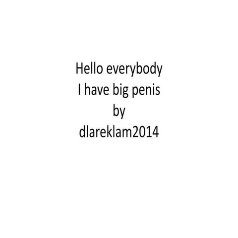 Hello everybody | PPTX