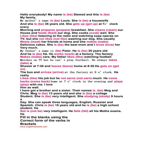 Mauricio 3ra persona | PDF