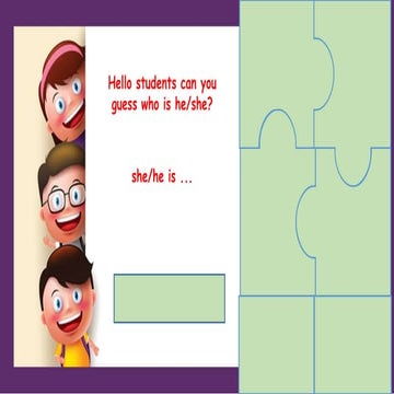 Hello frends can you guess who am i | PPT