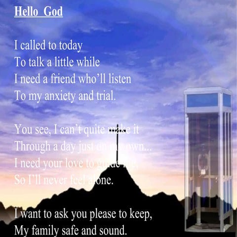 Hello god | PPT