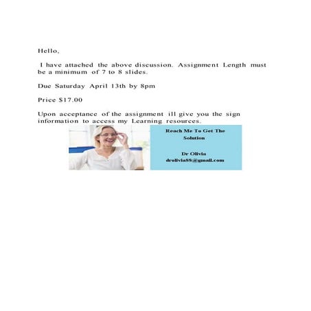 Hello, I have attached the above discussion. Assignment Leng | PDF