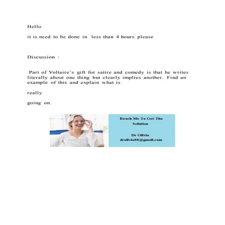 Hello it is need to be done in less than 4 hours please | DOCX