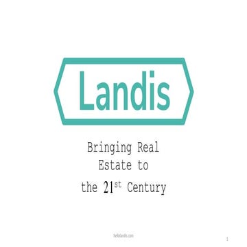 Hello landis Company slide deck | PPTX