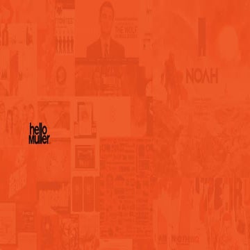 helloMuller 2015 Comics and Publication design portfolio | PDF