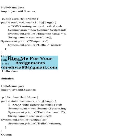 HelloName.javaimport java.util.Scanner; public class HelloName.pdf ...