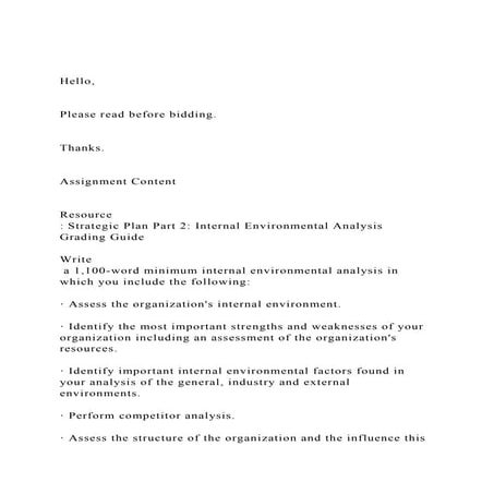 Hello,Please read before bidding.Thanks.Assign.docx