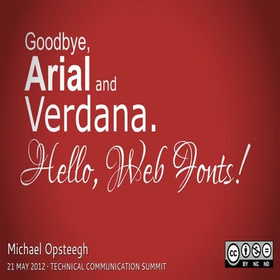 Hello Web Fonts | PDF