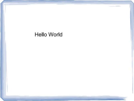 Hello world | DOCX