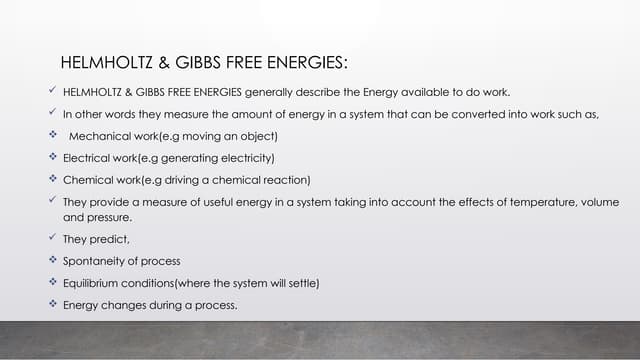 Thermodynamics | PPT | Chemistry | Science