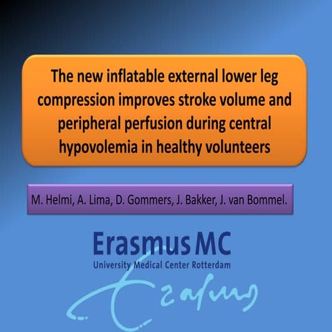 The new inflatable external lower leg compression improves stroke ...