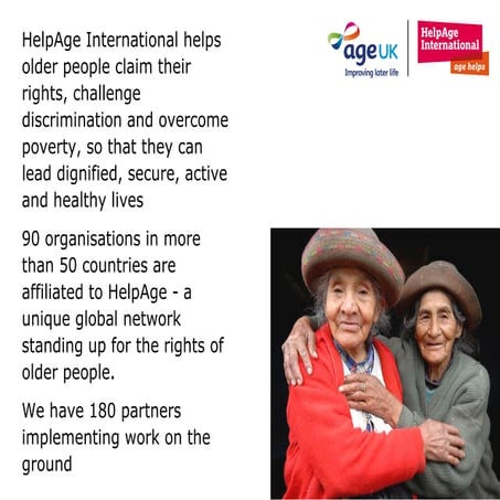 HelpAge and Age UK presentation | PPT