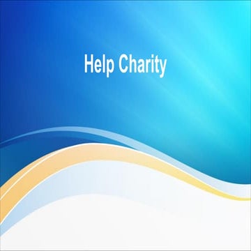Help charity | PDF