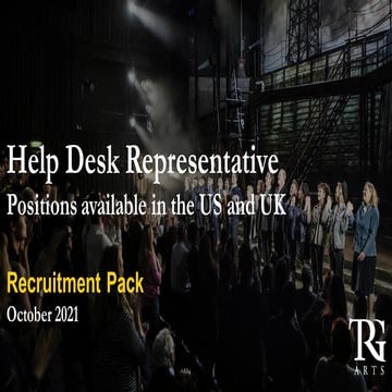 Client Success Manager Job Pack | TRG Arts | PDF