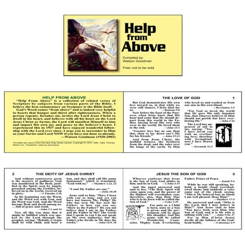 Help from above english | PDF
