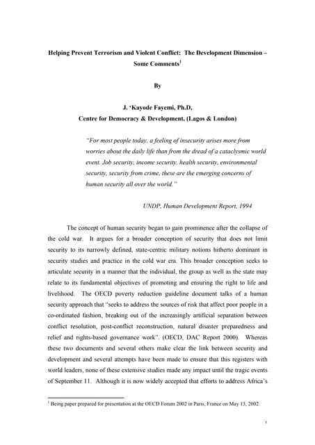 What is the national development | DOCX | Political Issues & policy ...