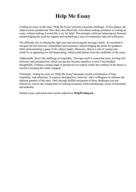 Help Writing Essays.pdf | Freelance Writing | Content Production