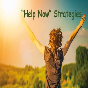 Help Now Strategies | PPT
