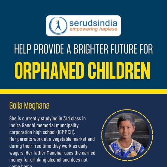 Help Orphaned Children Find a Brighter Tomorrow - Donate Now! | PDF