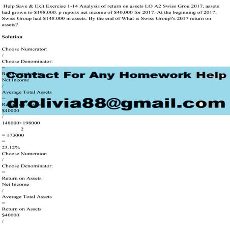 Help Save & Exit Exercise 1-14 Analysis of return on assets LO A2 Swi.pdf