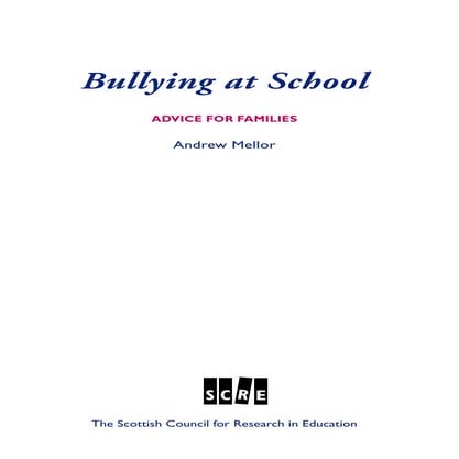 Help with bullying | PDF