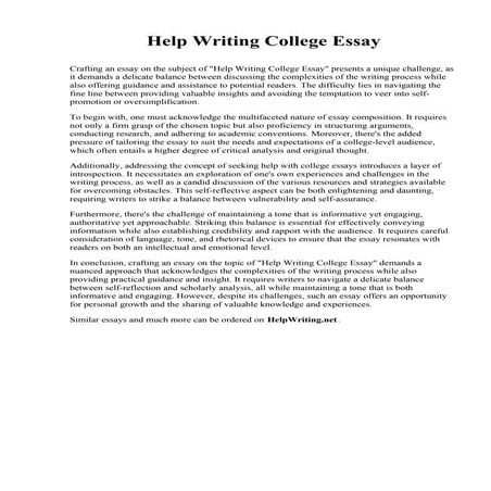 Sample Of A Good College Essay.pdf