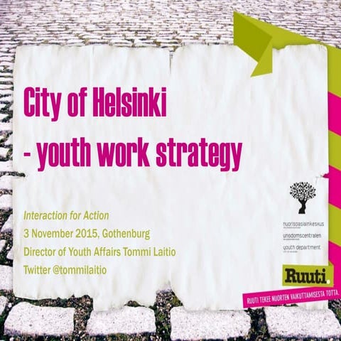 Helsinki Youth Strategy | PDF
