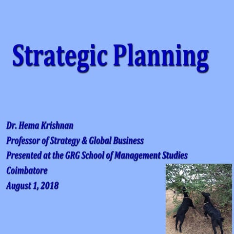 Strategic Analysis | PPTX