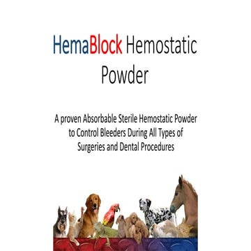 HemaBlock Hemostatic Powder | PPSX