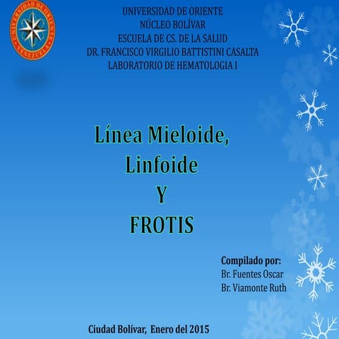Línea mieloide y linfoide | PPTX