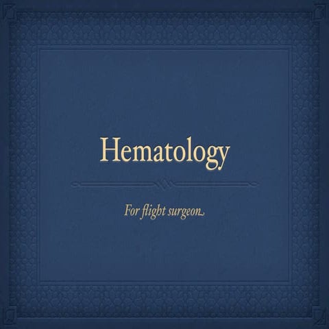 Hematologic emergency | KEY