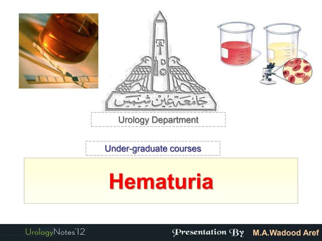 Hematuria | PPT