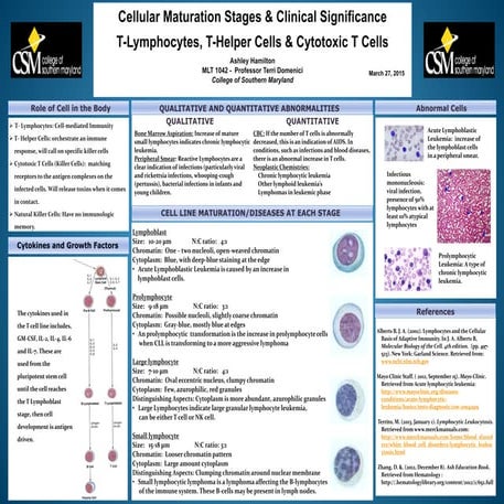 Hematology Scientific Poster | PPTX