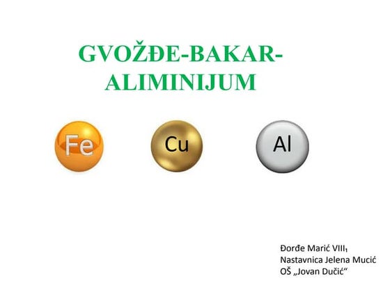 Ugljenik hemija | PDF
