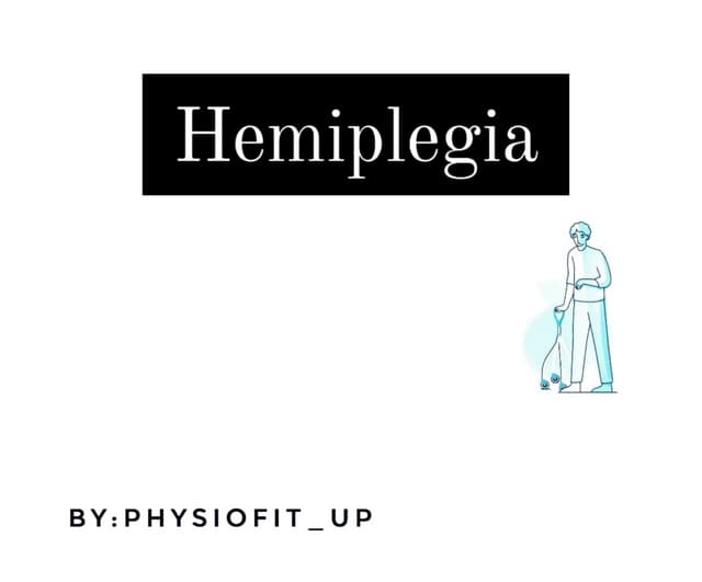Hemiplegia & paraplegia | PPT