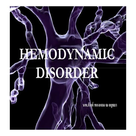 6 hemodynamic disorders | PDF