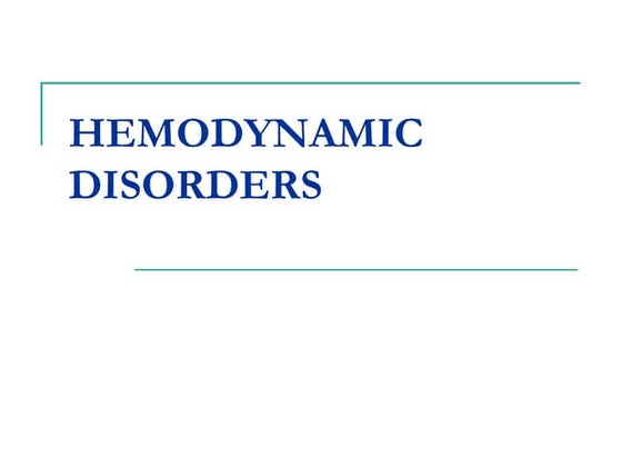 HYPERAEMIA & CONGESTION | PPT