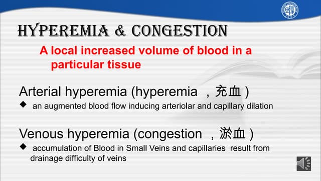 Hyperemia and Congestion.pptx ............ | PPTX