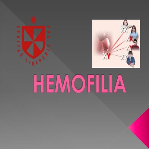 Presentacion sobre la_hemofilia_ | PDF