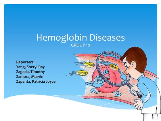 Haemoglobin | PPT | Blood Disorders | Diseases and Conditions