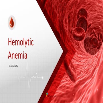 Hemolytic Anemia | PPT