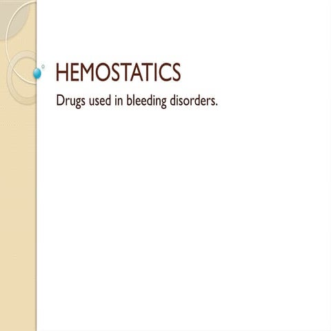 HEMO PHARM.pptx............................. | PPT | Free Download